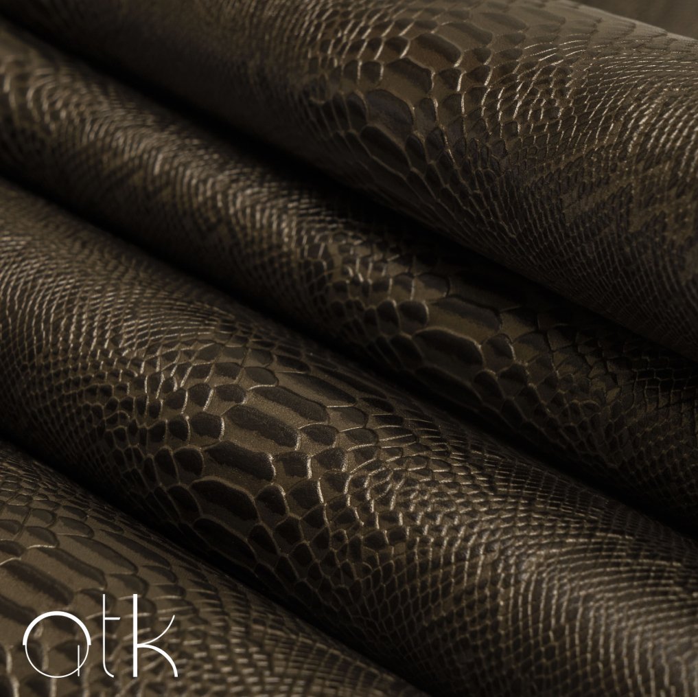 Snake Scales Leather | Embossed Leather | Akram Tannery Kasur