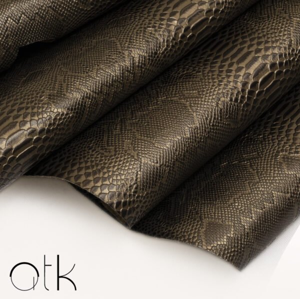 Snake Scales Leather | Embossed Leather | Akram Tannery Kasur